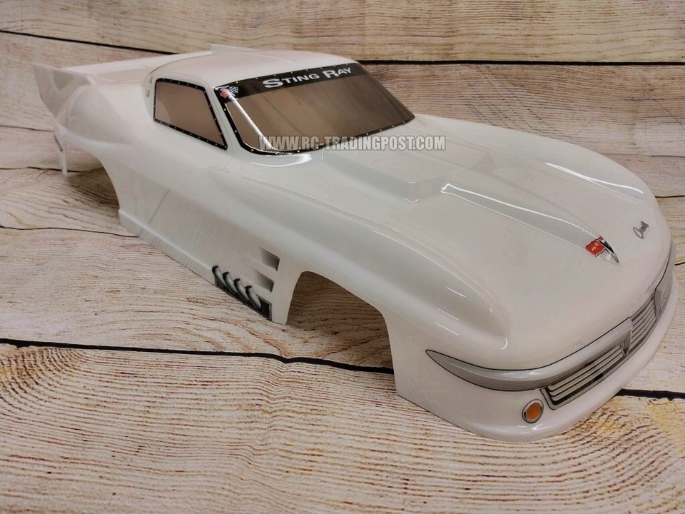 1963 Corvette Stingray Custom Painted RC Body 1/10 WB 13.1"/335mm/DR10 ...