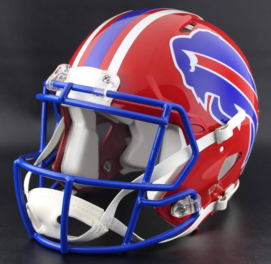 BUFFALO BILLS NFL Full Size REPLICA Throwback Football Helmet | eBay