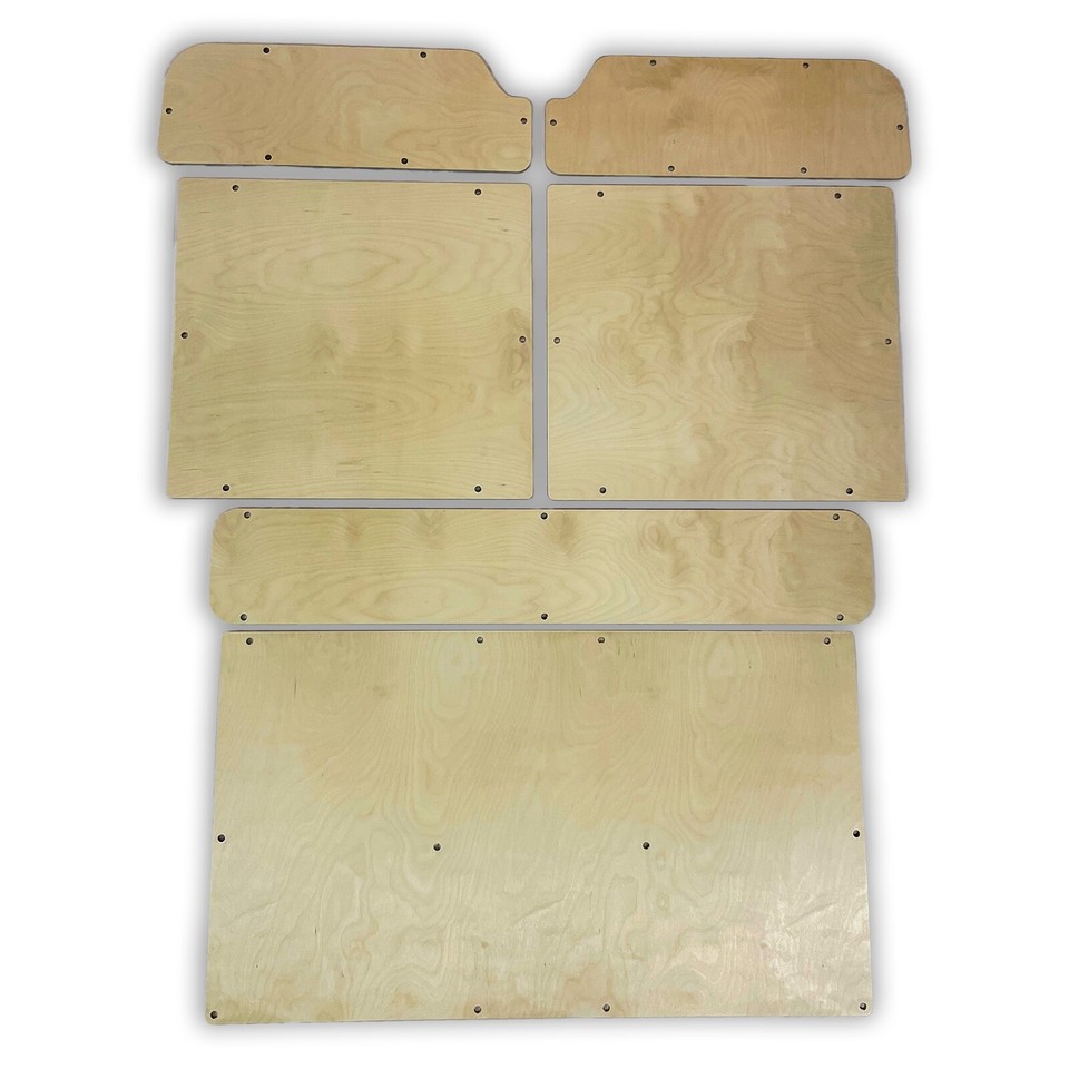 Ram Promaster Van Door Panels 6-Piece Set Baltic Birch Campervan | eBay