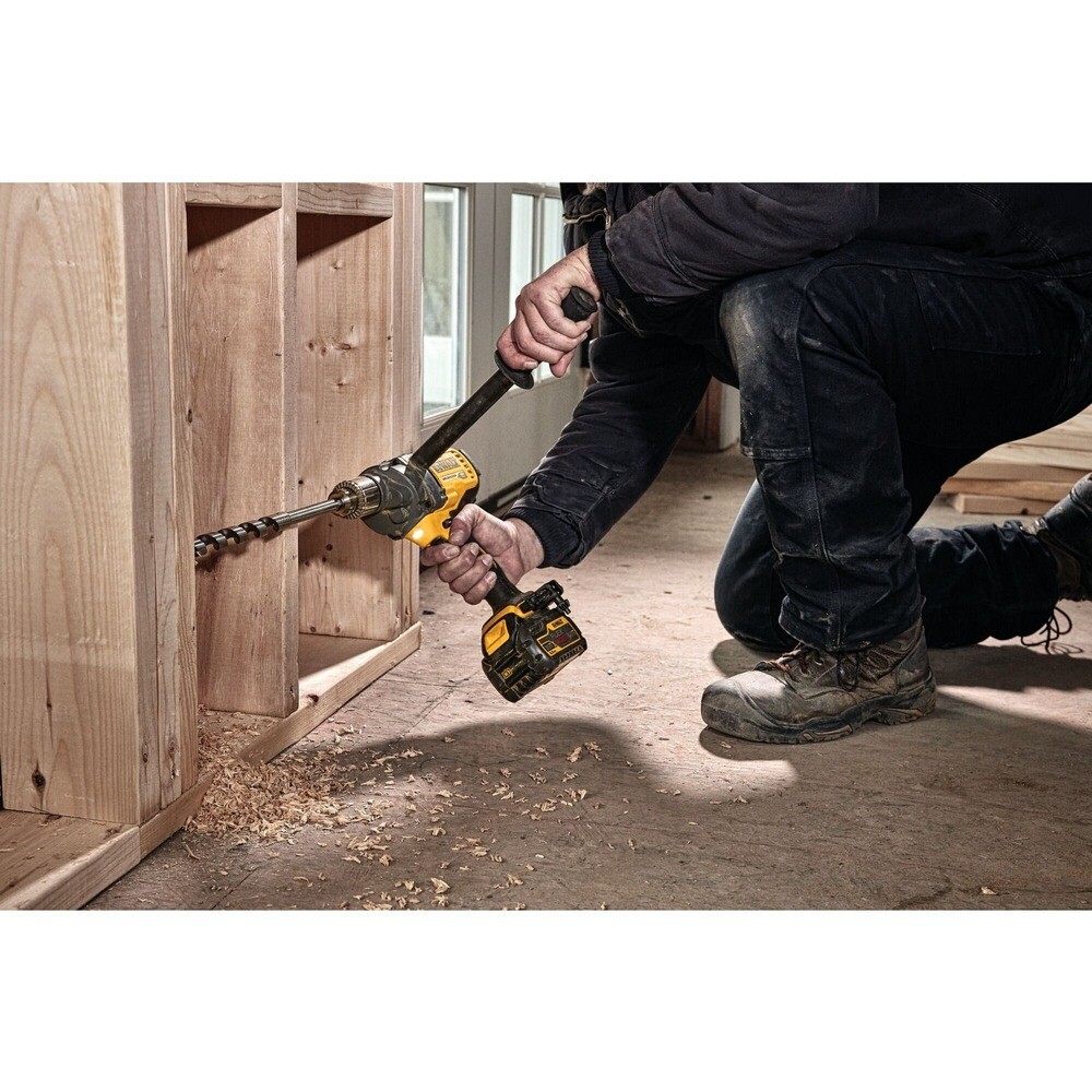 DEWALT DCD130T1 FLEXVOLT 60-Volt MAX Li-Ion Cordless Mixer/Drill with E ...