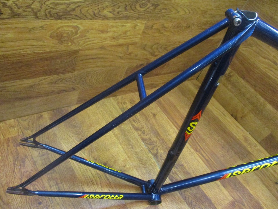 RARE VINTAGE SEROTTA CLUB RACER COLUMBUS STEEL LUGGED TRACK BIKE FRAME ...