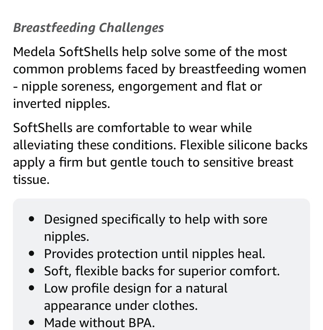 Medela Softshells - sore nipple breastfeeding comfort | eBay