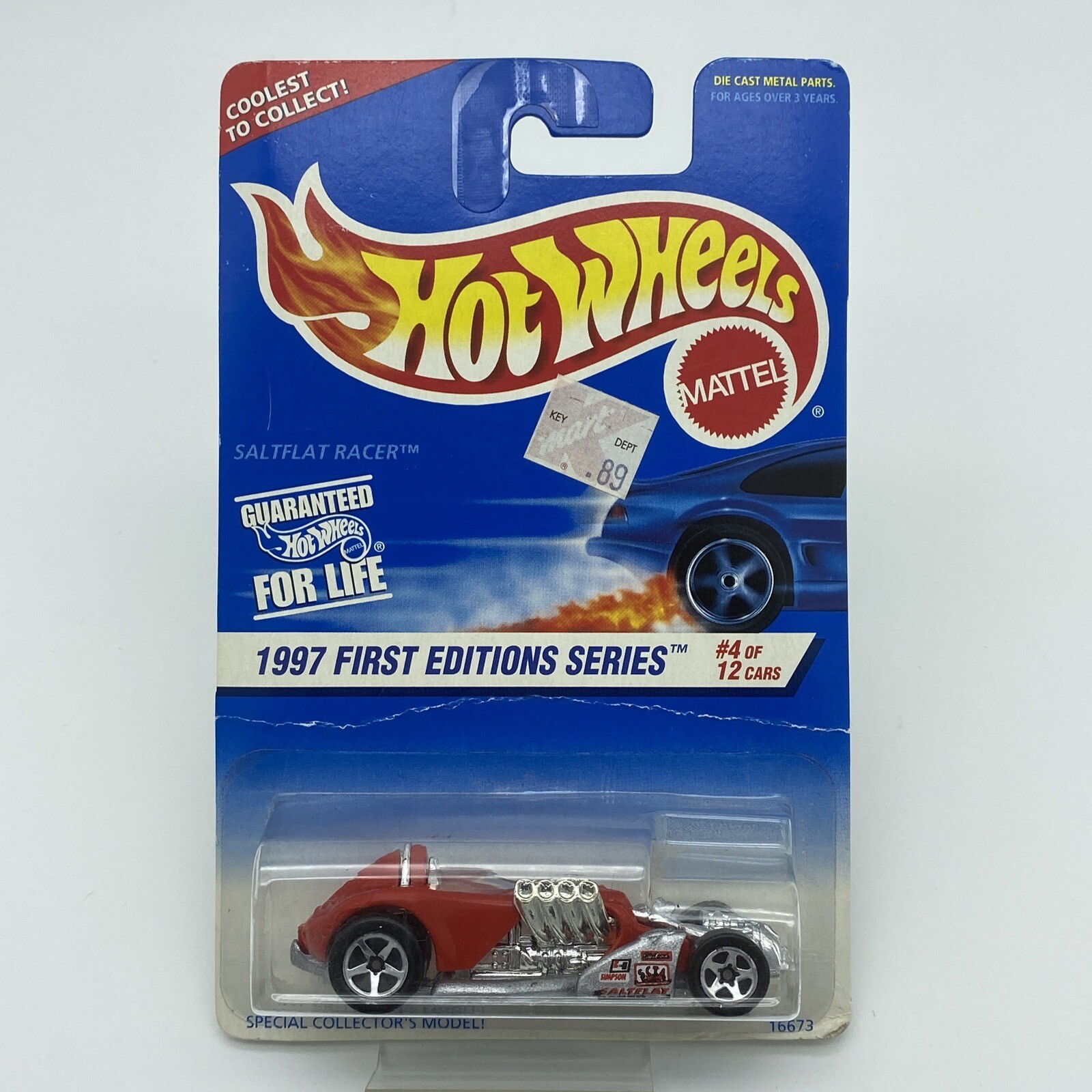 Hot Wheels 1997 First Edition Series Salt Flat Racer #520 Diecast ...