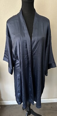Womens Blue Victoria Secret Robe Size M/L | eBay