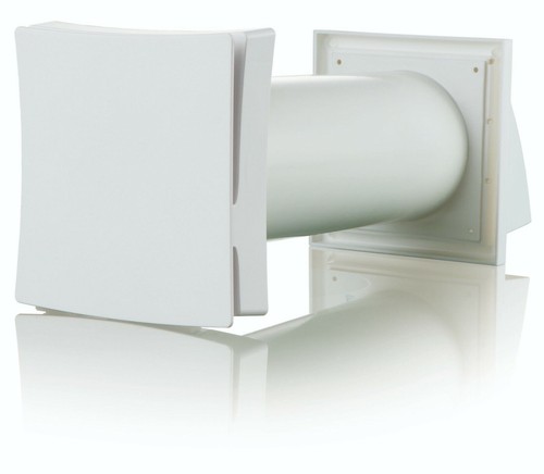 Fantronix Condensation Damp Control Passive Wall Intake Vent Grille Kit ...