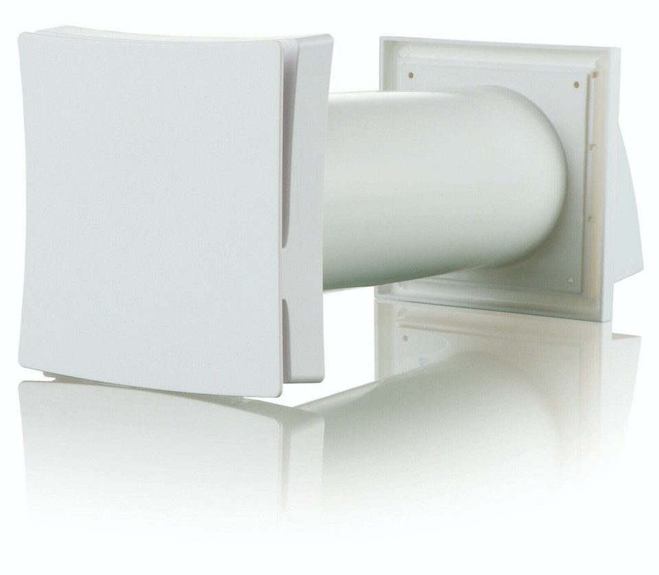 Fantronix Condensation Damp Control Passive Wall Intake Vent Grille Kit ...