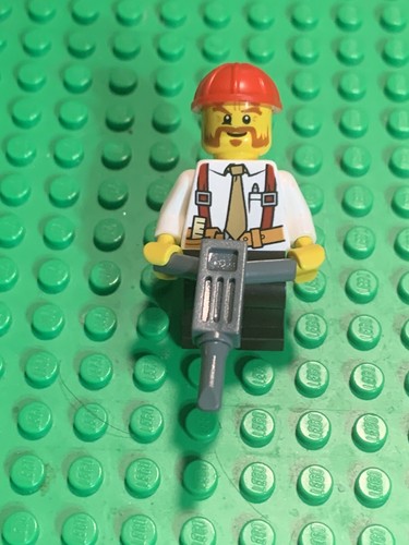New Lego City Minifigure - Construction Foreman (cty0529) 60073 60072 ...