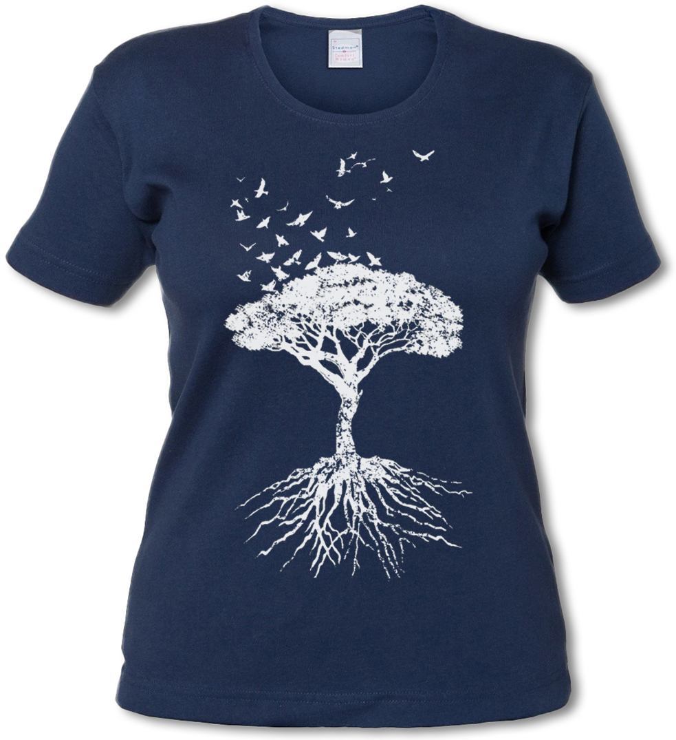 YGGDRASIL LIFE TREE III GIRLIE T SHIRT Celtic Paganism Wotan Thor ...