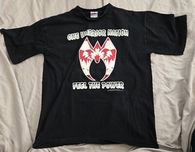 Vintage WCW Ultimate Warrior One Warrior Nation shirt Sz XL | eBay