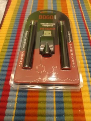 BOGO 400VV USB 400mAH Charger Kit Buy One Get One (Vaping) | eBay