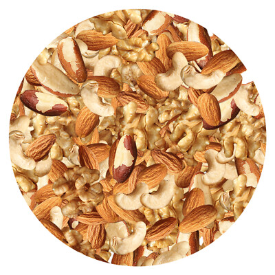 Premium Nut Mix 5 lb. - Walnuts, Brazil Nuts, Cashews, & Almonds ...