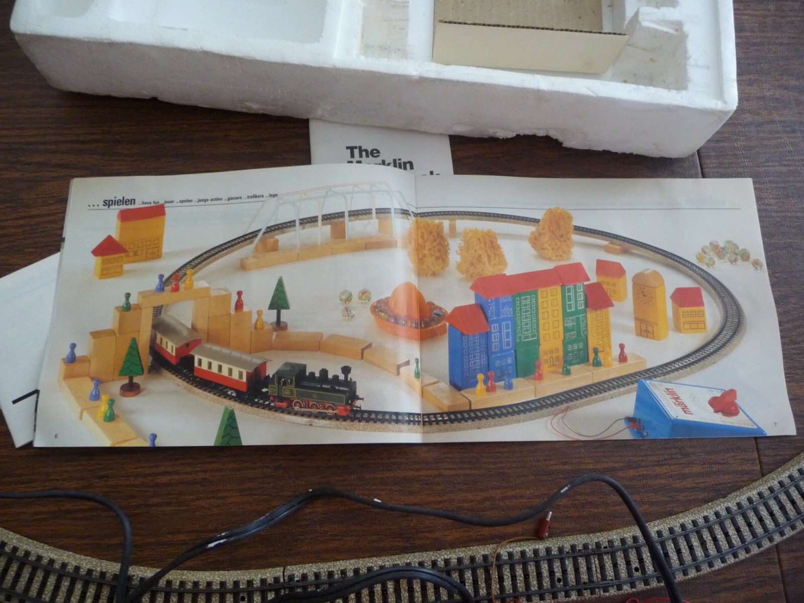 Vintage 80's Marklin HO Model Train Set 2902 Complete and Tested West ...