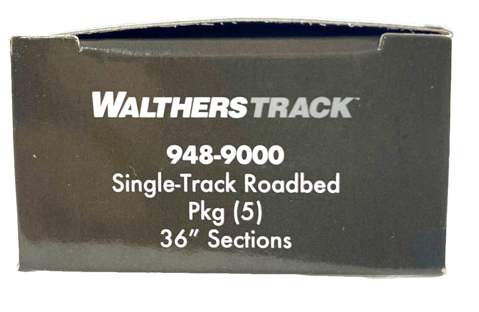 HO Scale Walthers 948-9000 Single Track Roadbed - 5 pack | eBay