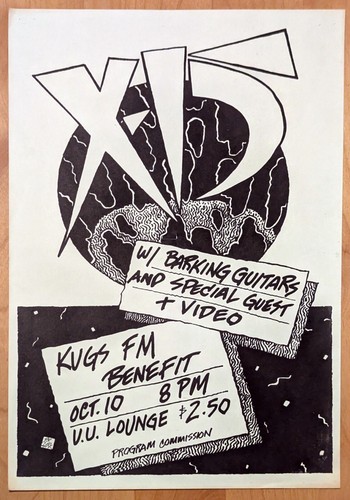 Poster - X-15 Concert October 10, 1981 WWU Bellingham WA 11" x 17" | eBay