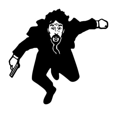 Die Hard Hans Gruber Falling Decal #1 5"x5.25" Choose Color | eBay