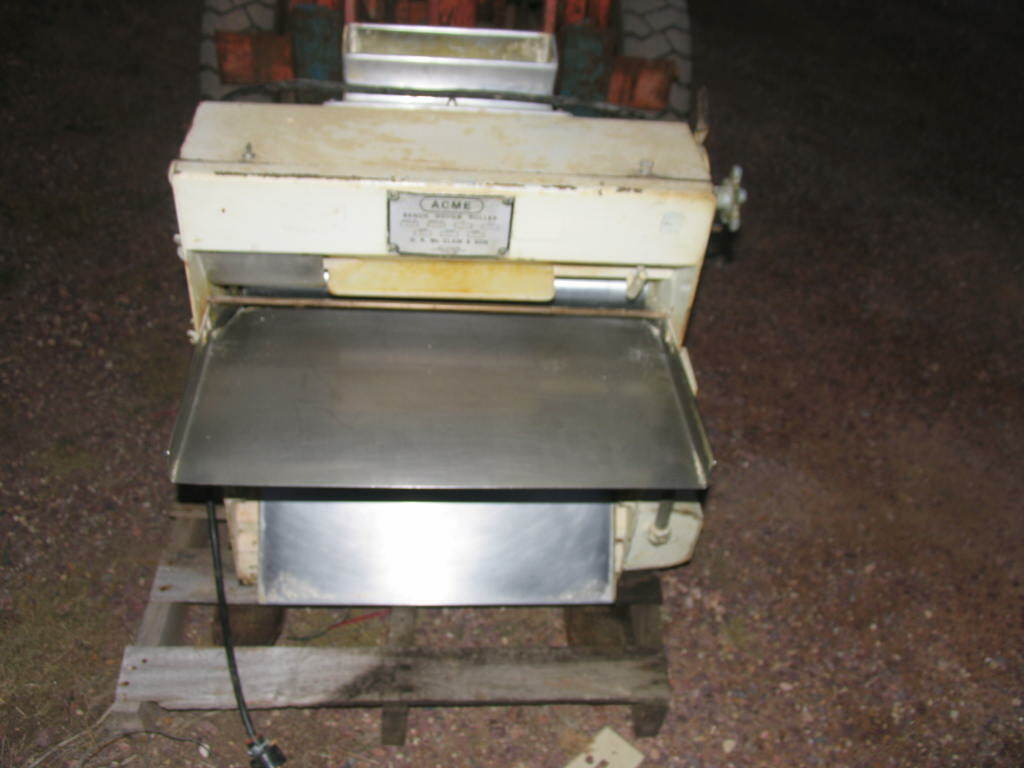 Acme Model 11 Commercial Double Pass Bench Dough Roller / Sheeter | eBay