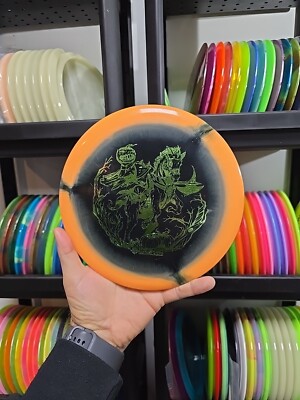 Innova Glow HALO-ween Wraith 173-5g #1 Black Orange Disc Golf Driver | eBay