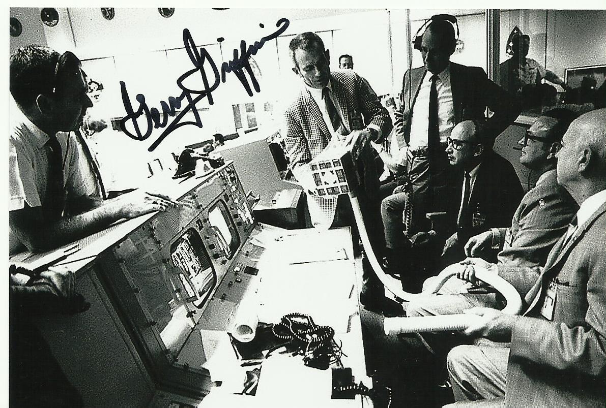 GERALD GERRY GRIFFIN Signed Photo NASA APOLLO MISSION AUTO AUTOGRAPH ...