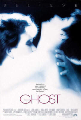 Ghost (1990) Movie Poster, Original, SS, Unused, NM, Rolled | eBay