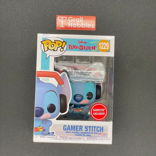 Funko POP! Disney Lilo & Stitch Gamer Stitch GameStop Exclusive #1229 ...