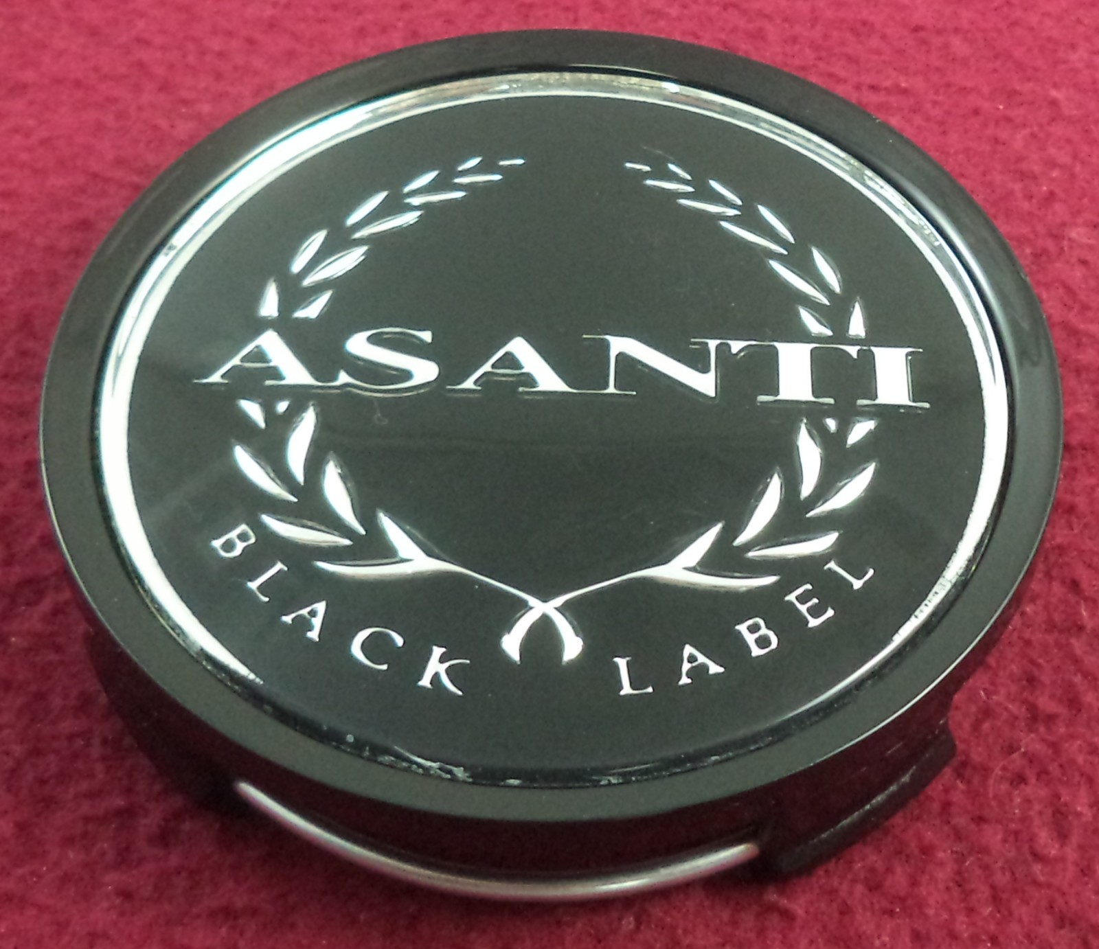 Asanti Wheels Gloss Black Custom Wheel Center Cap # A05-CAP / LG1303-69 ...