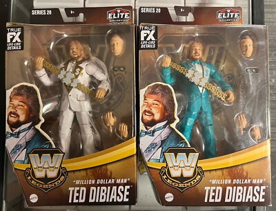 WWE LEGENDS ELITE TED DIBIASE LOT SERIES 20 CHASE VARIANT WHITE WCW NWO ...