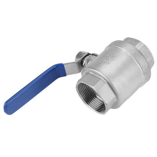 304 Stainless Steel Full Port Female Thread Ball Valve 1-1/2 DN40 1000 ...