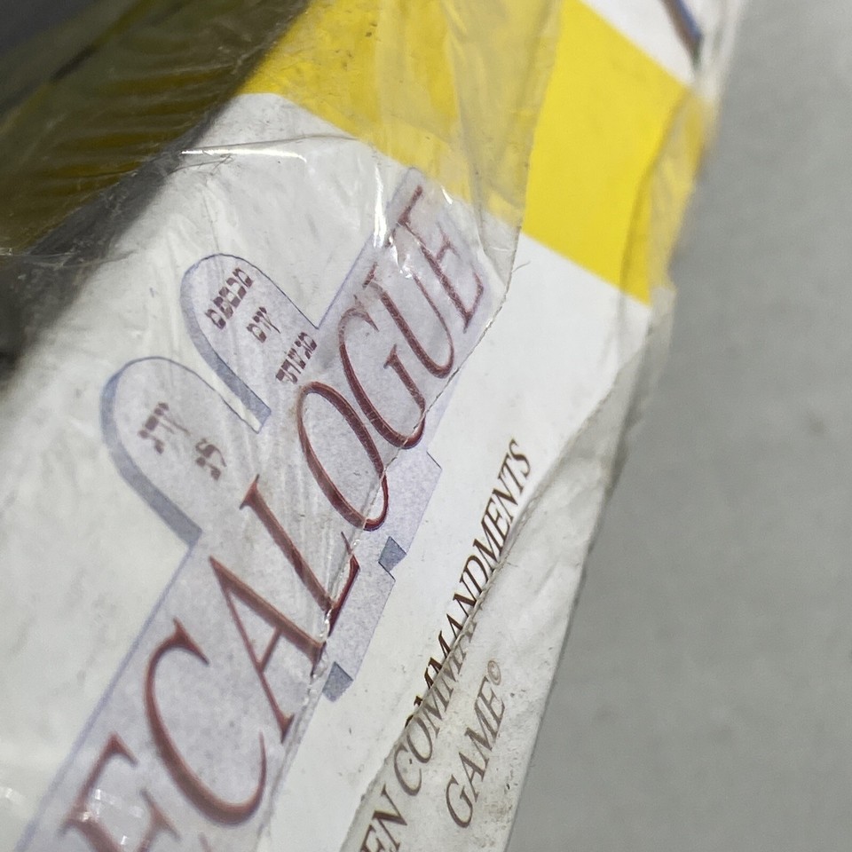 Adon Products 8 | Decalogue | The Ten Commandments Board Game | eBay