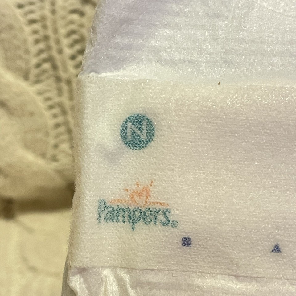 Vintage 90s Pampers Baby Dry Sesame Street Henson Diaper Newborn Big ...