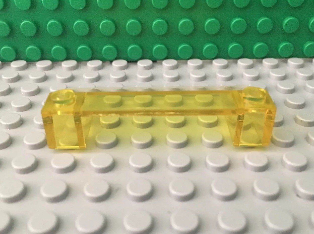 LEGO 1x Lot Trans-Yellow Slope 33 3x6 Space 6985 497 6950 918 924 487 ...