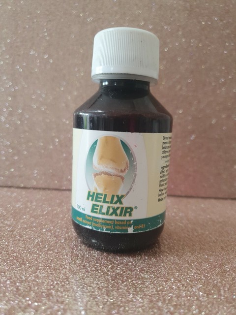 4 Helix Elixir Snail Extract 100ml for Joints Muscle Pain Relief Jar ...