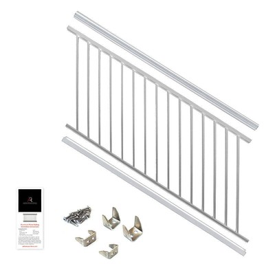 Aria Railing Deck Railings 36"x6' Powder Coated Aluminum Preassembled ...