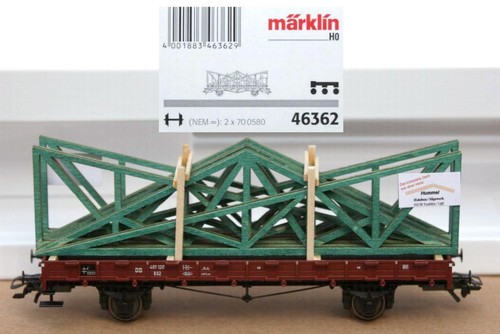 Märklin 46362 H0 - Rungenwagen mit Ladegut NEU & OvP | eBay