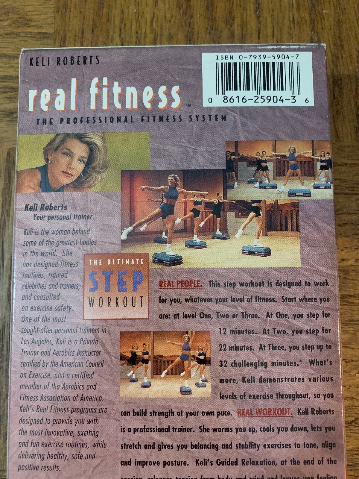Keli Roberts Real Fitness VHS | eBay