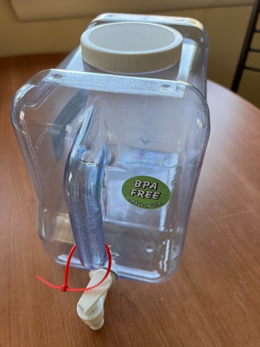 Enviro Bottle BPA free, 2 Gallon Refrigerator with Spigot never used | eBay
