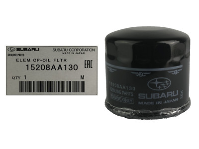 Genuine Subaru Oil Filter 15208AA130 ELEM CP-OIL FLTR *FREE SHIPPING ...
