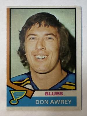 1974-75 Topps Don Awrey #80 St. Louis Blues | eBay