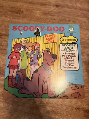 HANNA BARBERA, Scooby Doo 3 stories, 1976 Peter Pan Records 8183 LP ...