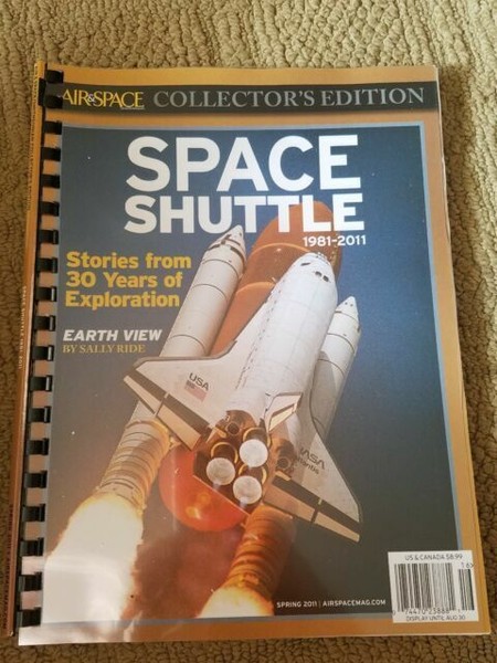 Space Shuttle Magazine Astronaut Stories NASA Sally Ride Exploration ...