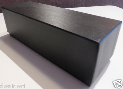 2 Black Coin Storage Boxes for Crowns (9"x2½"x2½") 2½x2½s U-DO-ITS ...