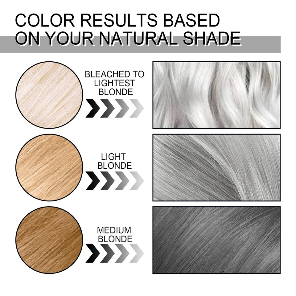 100ml Gray Hair Dye Cream Instant Silver Gray Hair Balm Natural Clean ...