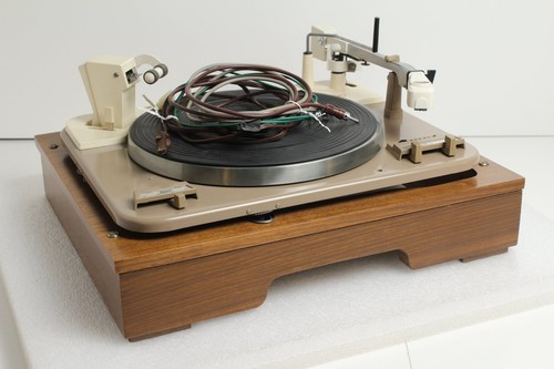 Vintage Garrard Type A Turntable Record Changer In Wood Base | eBay