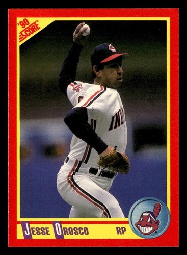 Jesse Orosco 1990 Score #353 Cleveland Indians BASEBALL *111 | eBay