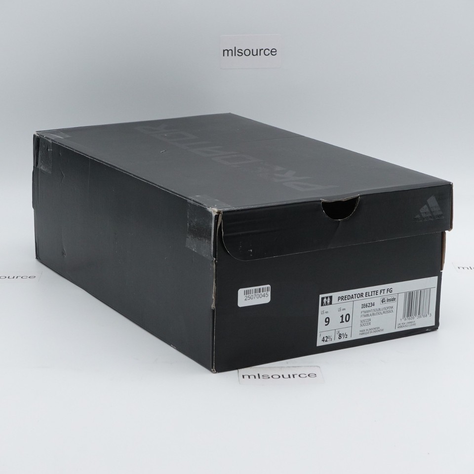 adidas Predator Elite FT FG Foldover Tongue Soccer Shoe Men's IE6234 ...