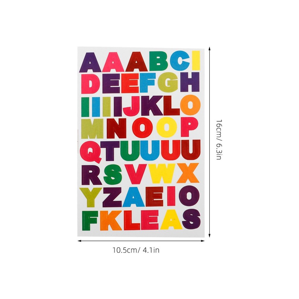 10 Sheet DIY Alphabet Stickers Symbol for Scrapbook Small Letter | eBay UK