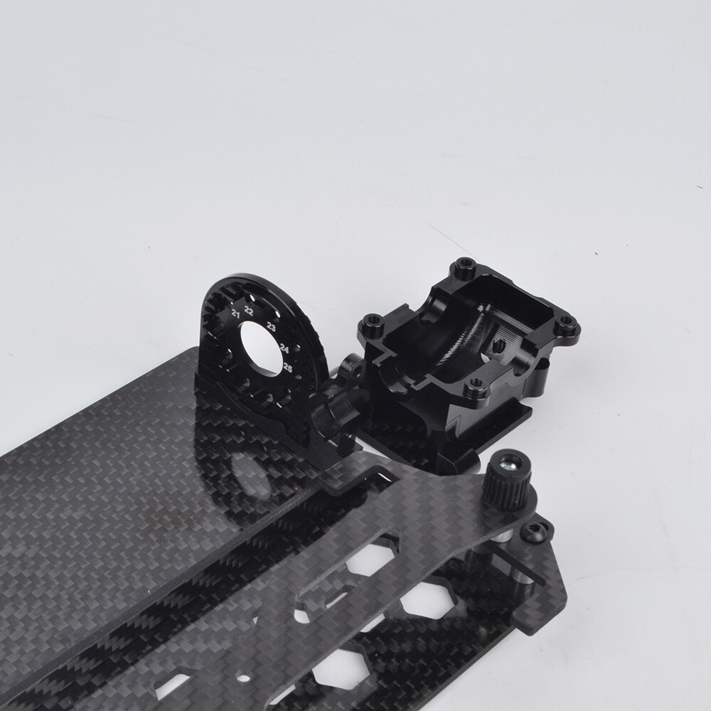 Carbon Fiber Lower Deck Chassis Kit for Tamiya TT-02B | eBay