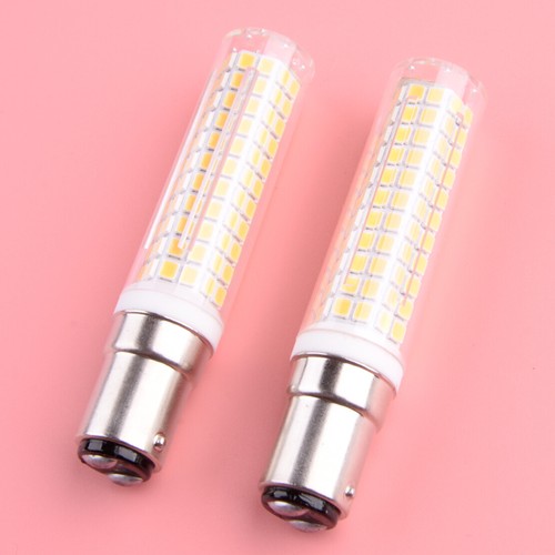2x BA15D 136-2835SMD LED Light Corn Bulb Lamp White 6000K 10W 220-240V ...