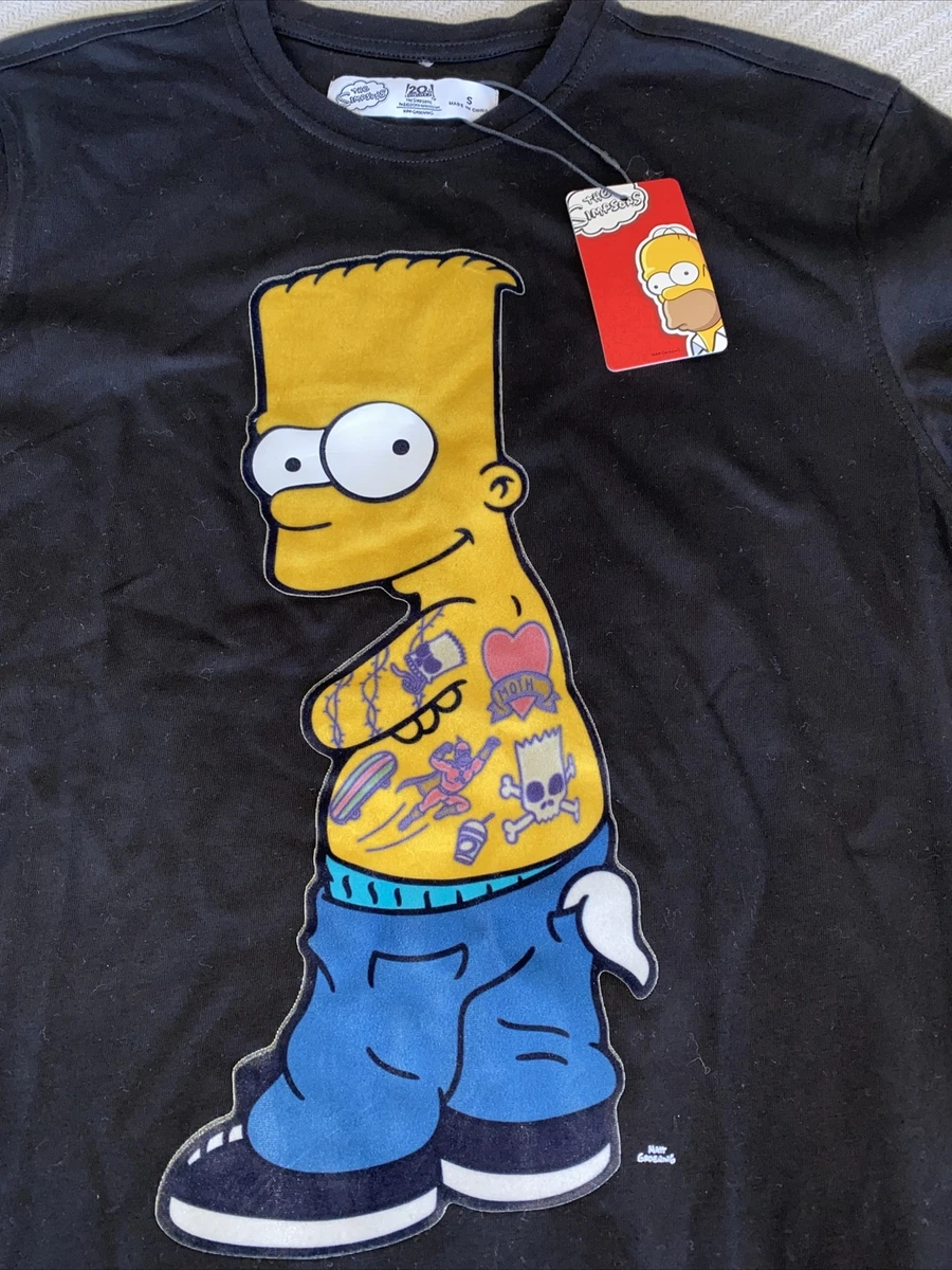 Bart Simpson Moth Tattoo