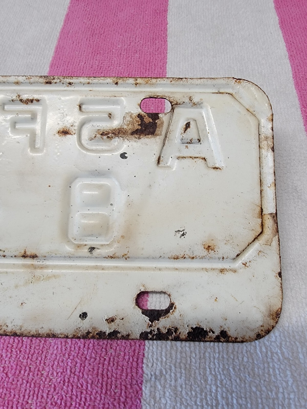 1957 Florida Motorcycle License Plate. | eBay