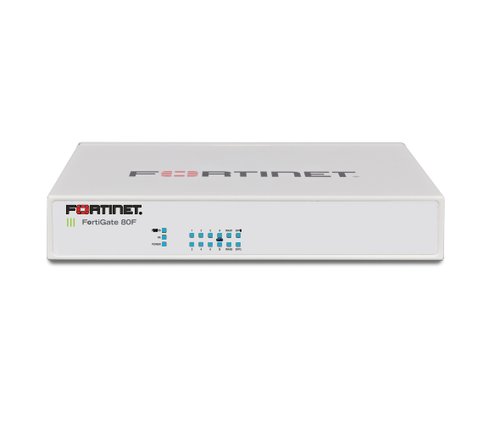 Fortinet FortiGate-80F-DSL 8 x GE RJ45 Ports, 2 x RJ45/SFP shared media ...
